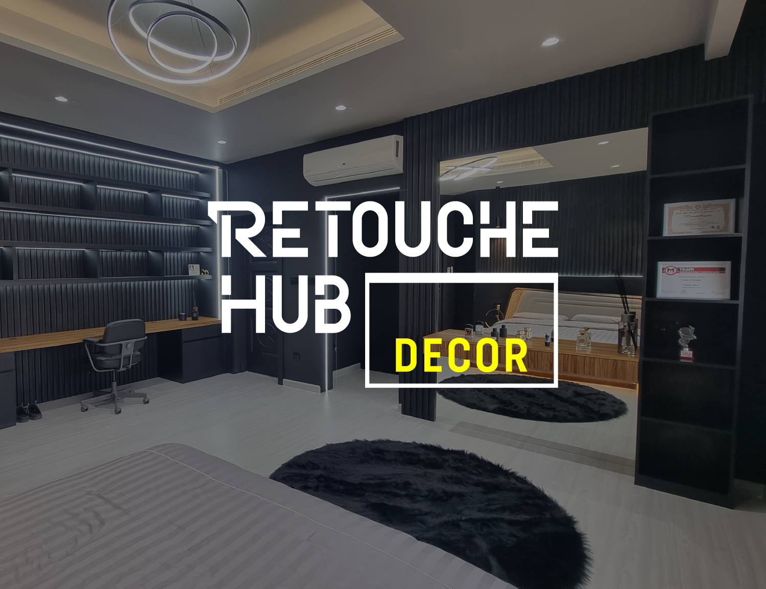 Home Redesign By Retouche Hub Decor | Modern Living Spaces | Retouche ...